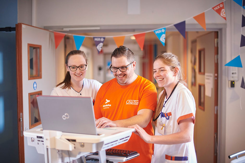 AZ Delta beleeft primeur met HiX