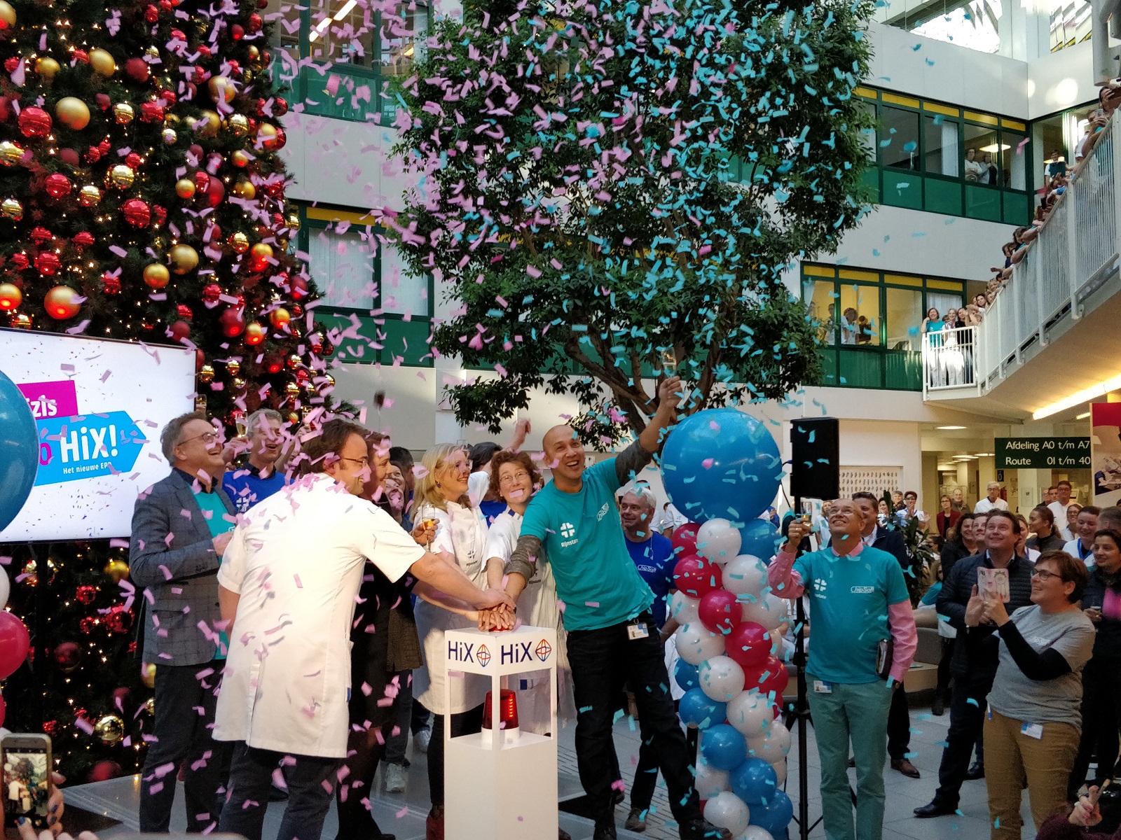 Rijnstate succesvol over op HiX